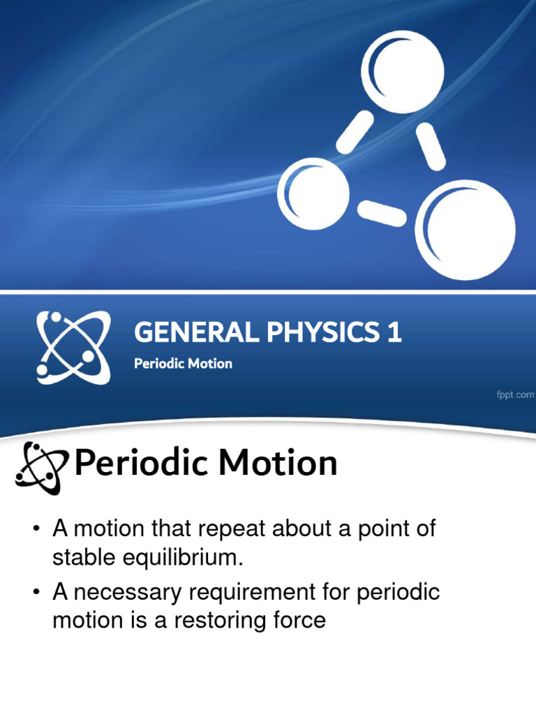 Periodic-Motion | PDF | Waves | Frequency