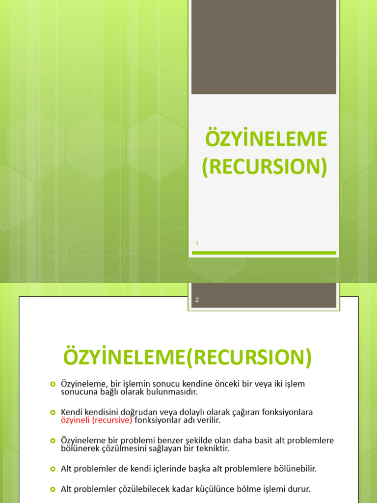 Hafta Veri Yapıları Recursive Hash Pdf 