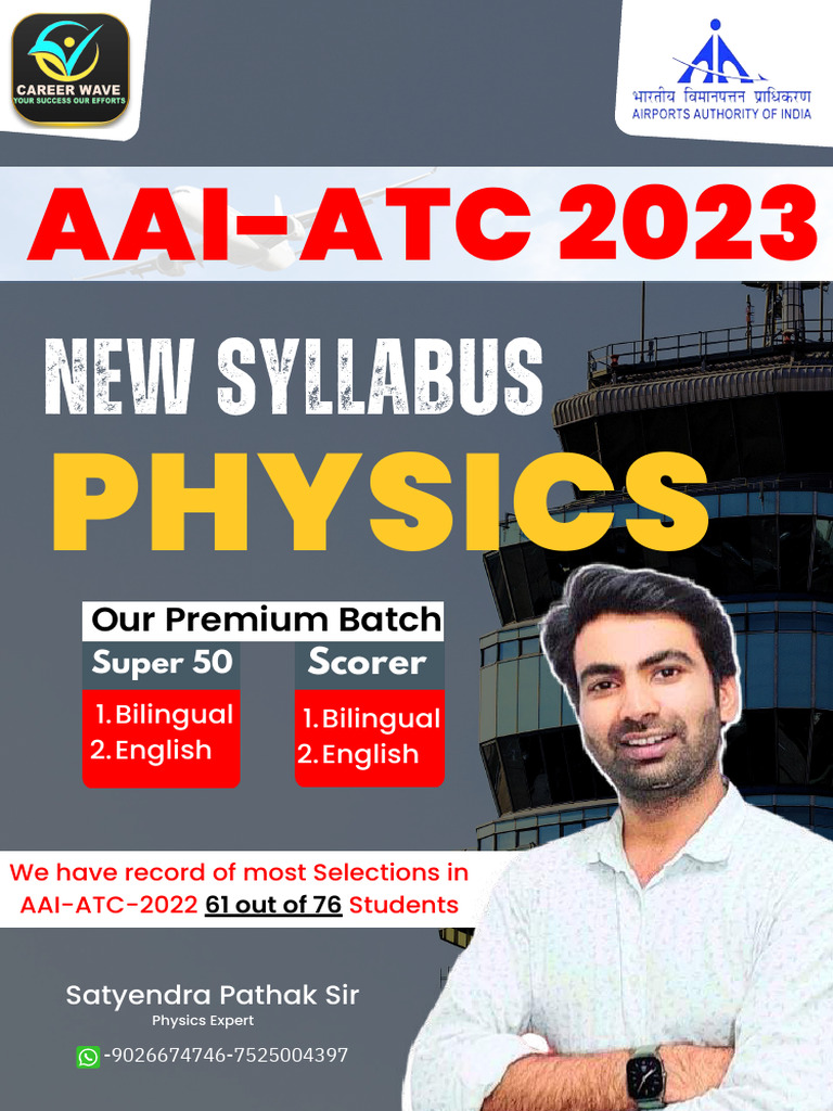Atc Physics Syllabus | PDF | Rotation Around A Fixed Axis | Magnetic Field