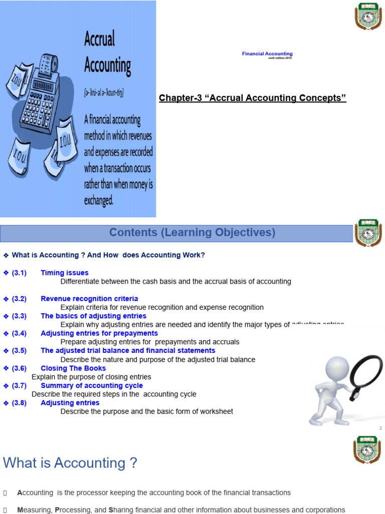 Accounting - Chapter 3 Accrual Accounting Concepts | PDF | Debits And ... Accounting - Chapter 3 Accrual Accounting Concepts | PDF | Debits And ...