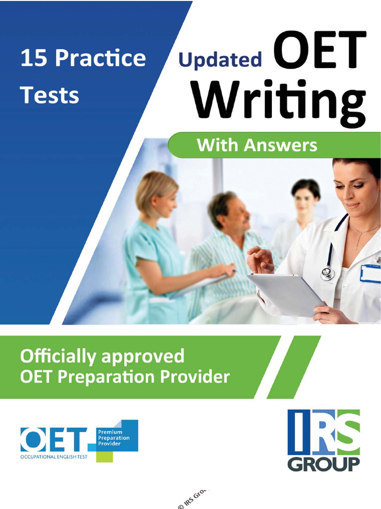 Nursing Irs Group Oet Writing Practice Test Book | Download Free PDF ...