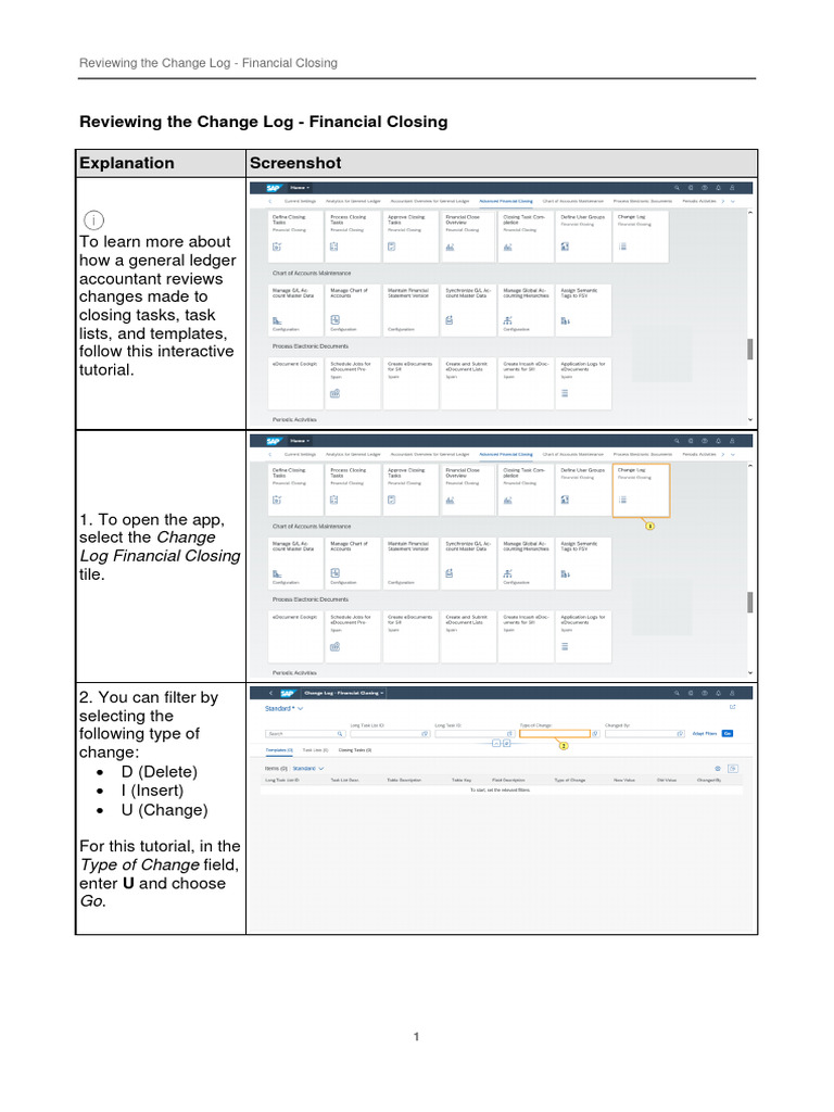 Reviewing The Change Log | PDF