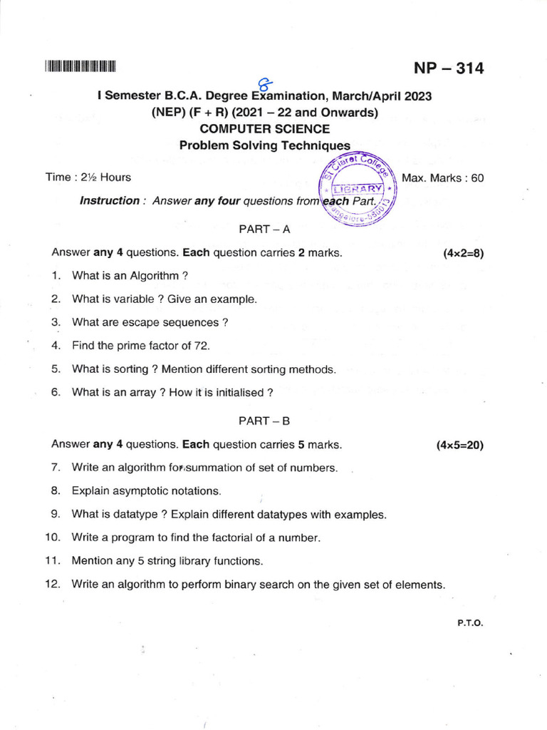 8 Problem Solving Techniques March 2023 | Download Free PDF ...