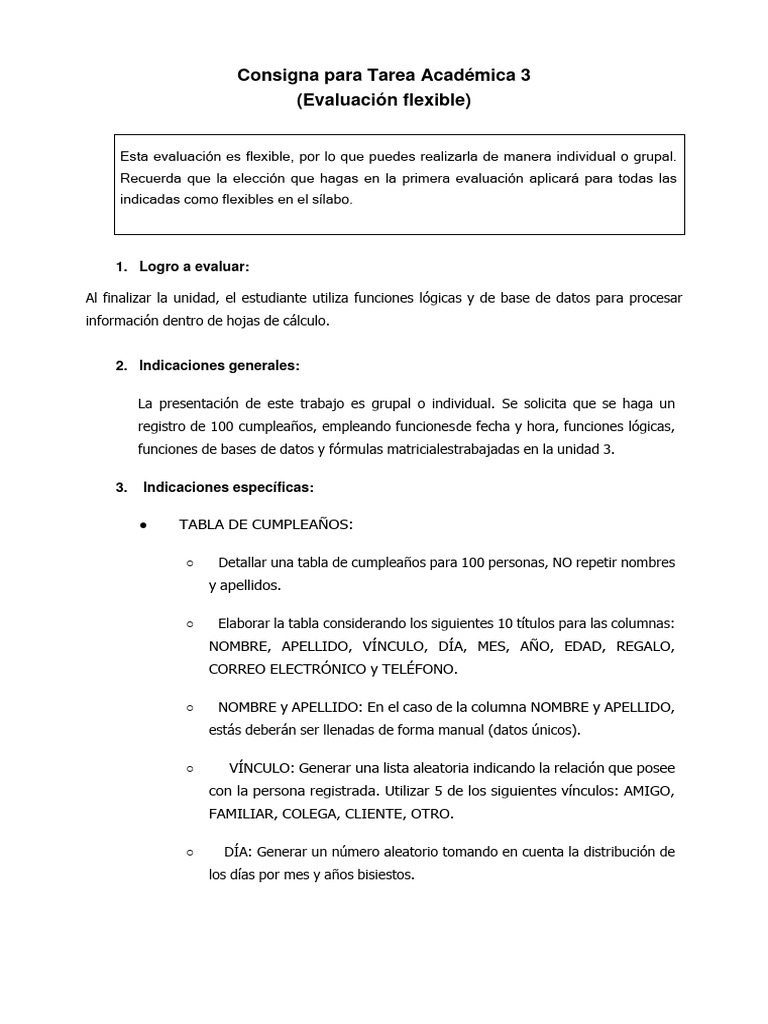 GC A24d Consigna Ta3 22c1m | PDF | Bases de datos | Informática GC A24d Consigna Ta3 22c1m | PDF | Bases de datos | Informática