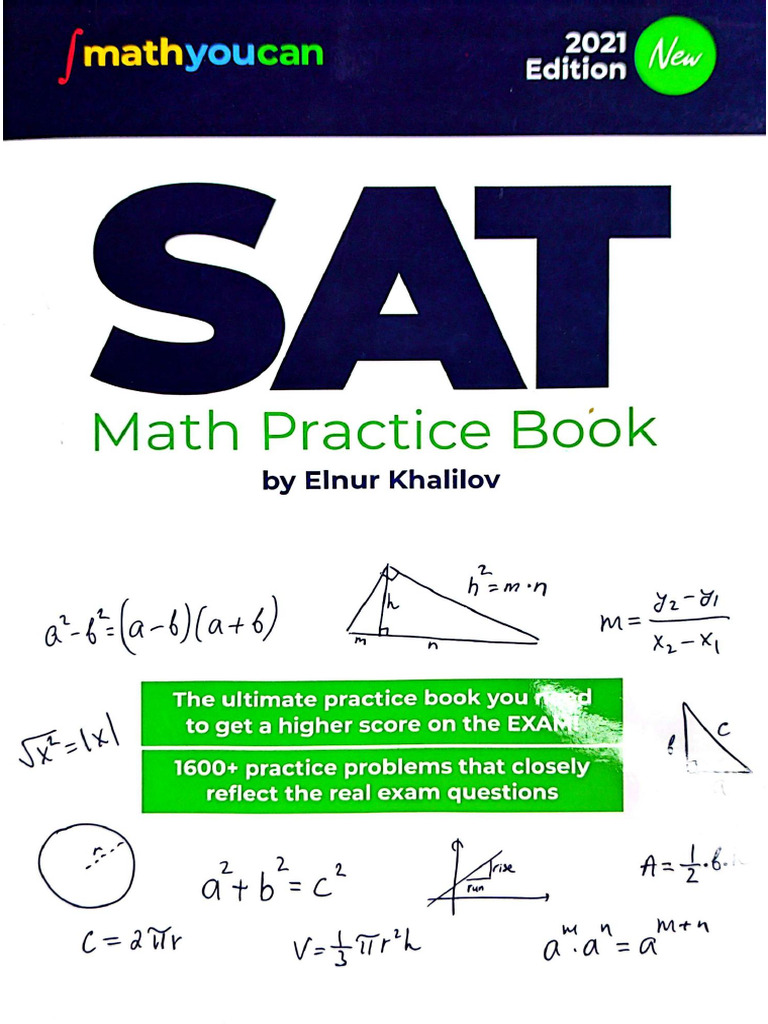 Sat Math Practice Book by Elnur Khalilov | PDF