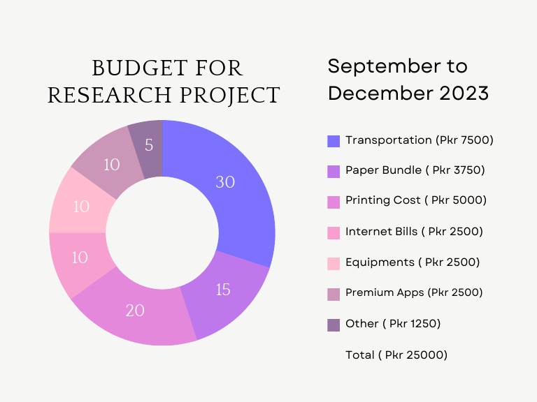 Pink Violet Minimalist Monthly Budget Infographic Pie Chart Graph ...