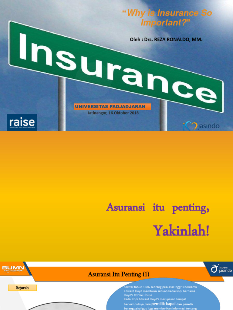 Why Insurance So Important | PDF