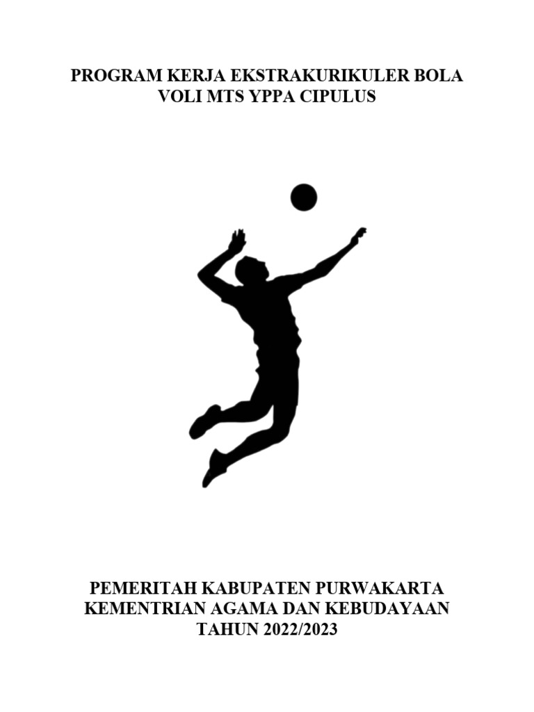 Program Kerja Ekstrakurikuler Bola Voli Mts Yppa Cipulus | PDF