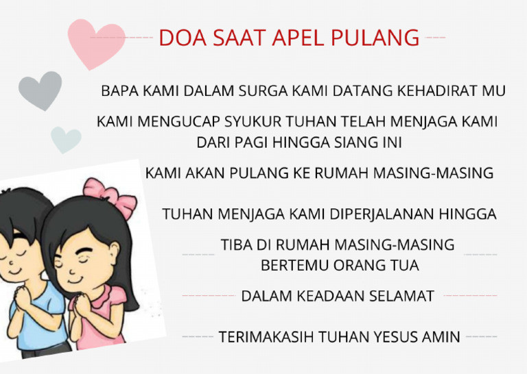 Doa Apel Pulang | PDF