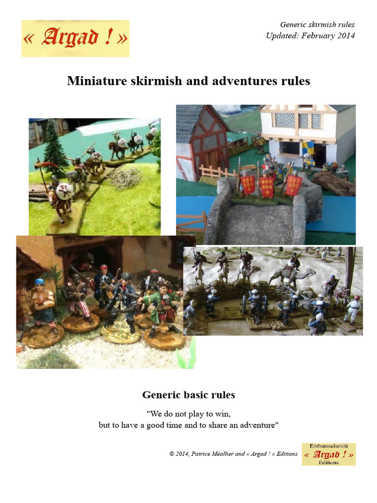 Argad en Basic Rules | PDF | Spear | Cavalry