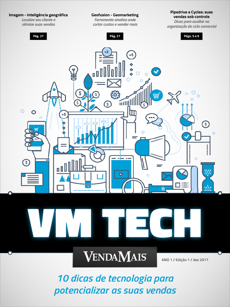 VM Tech 01 10 Dicas de Tecnologia para Potencializar As Suas Vendas | PDF | Marketing | Gestão ...