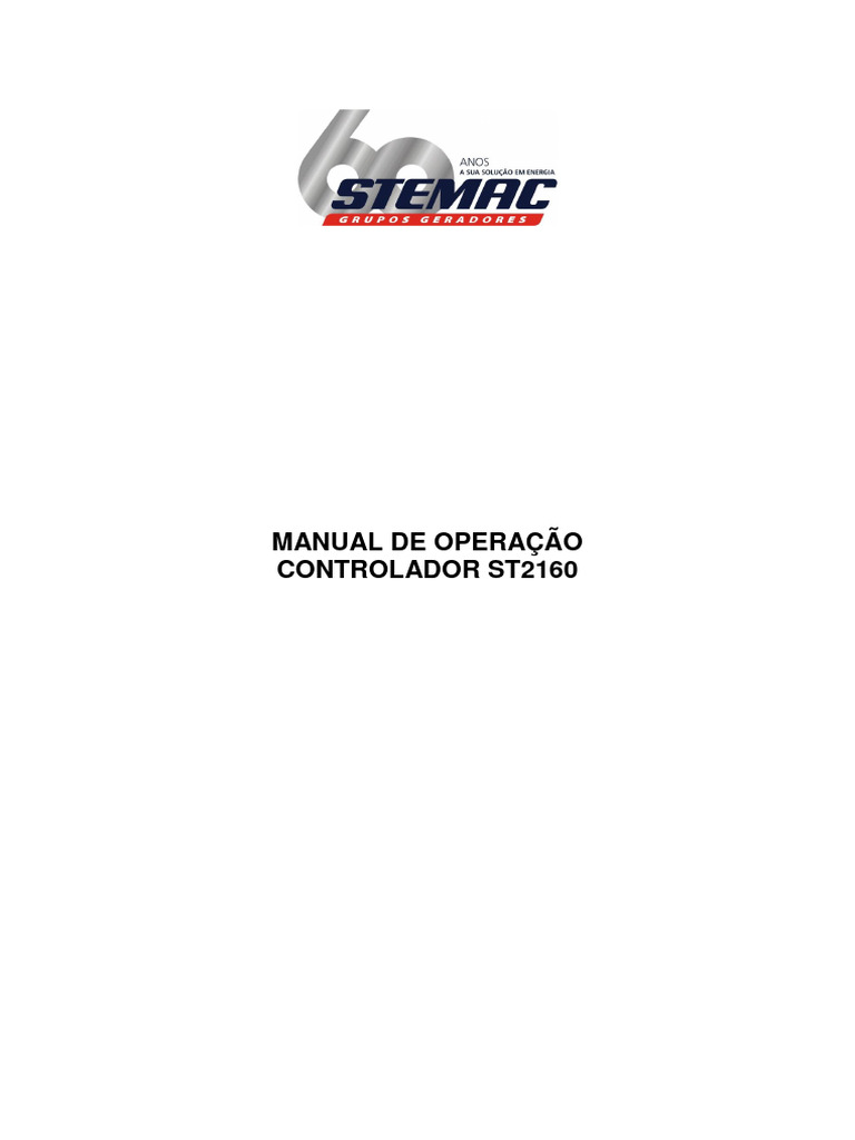 Manual do Controlador ST2160 | PDF | Diodo emissor de luz | Fonte de energia