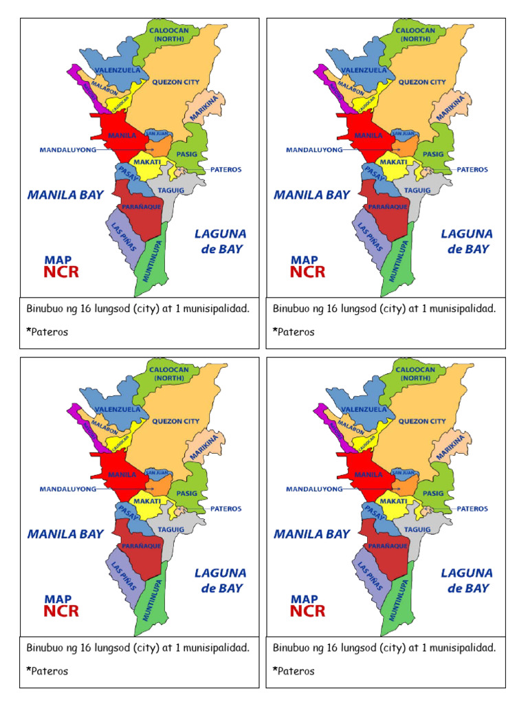 AP NCR Map | PDF
