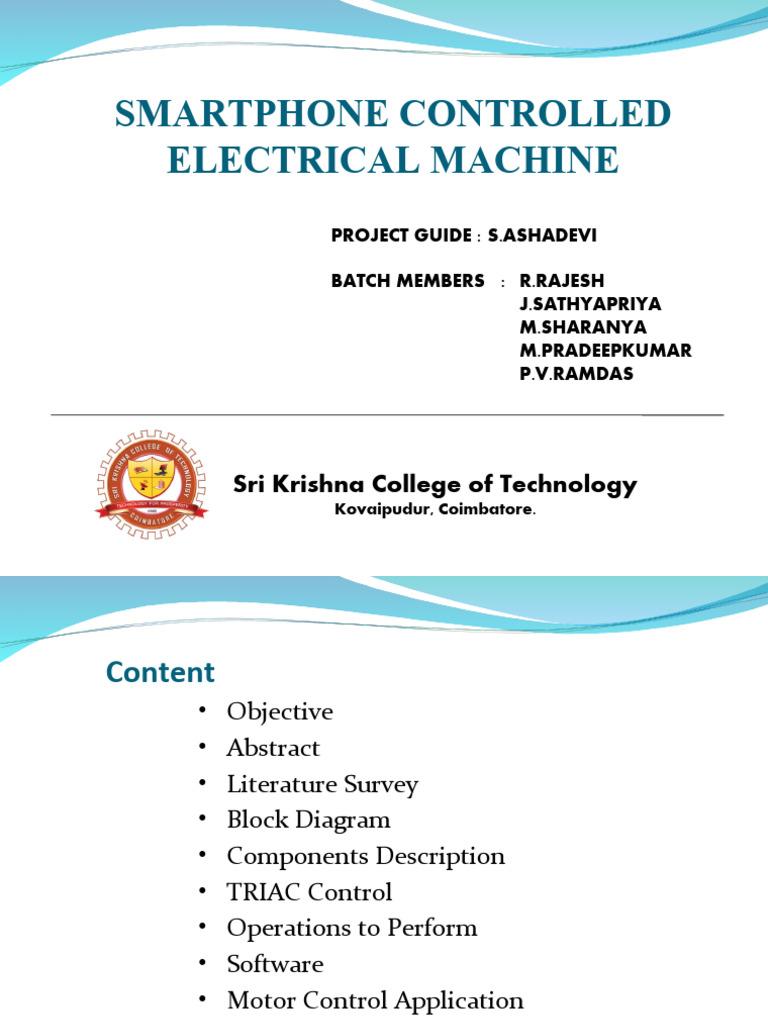 Dokumen - Tips Motor Control Using Arduino | PDF | Relay | Android (Operating System)