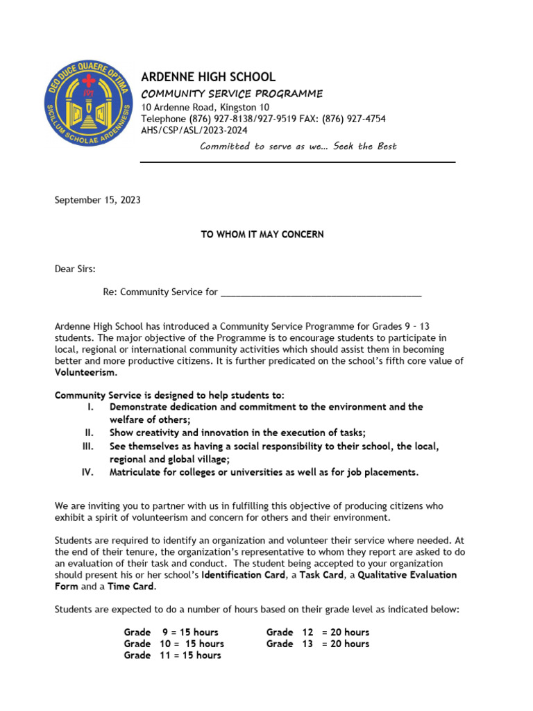 CSP Letter To Organisations & Commitment Form 23-24 | PDF | Computing