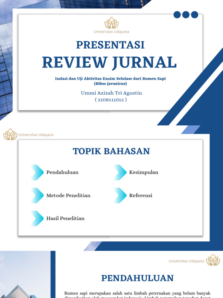 Enzim Selulase dari Rumen Sapi | PDF | Sains & Matematika