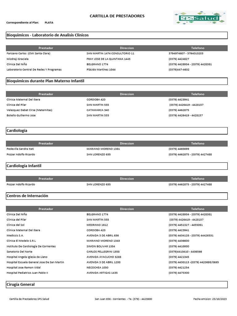 Plan Plata | PDF | Física Médica | Medicina CLINICA