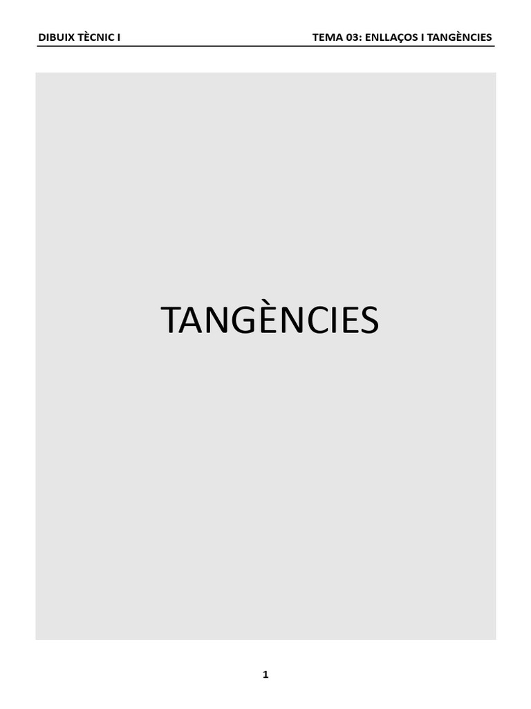 03.2 - Ex. Figures Tangències | PDF