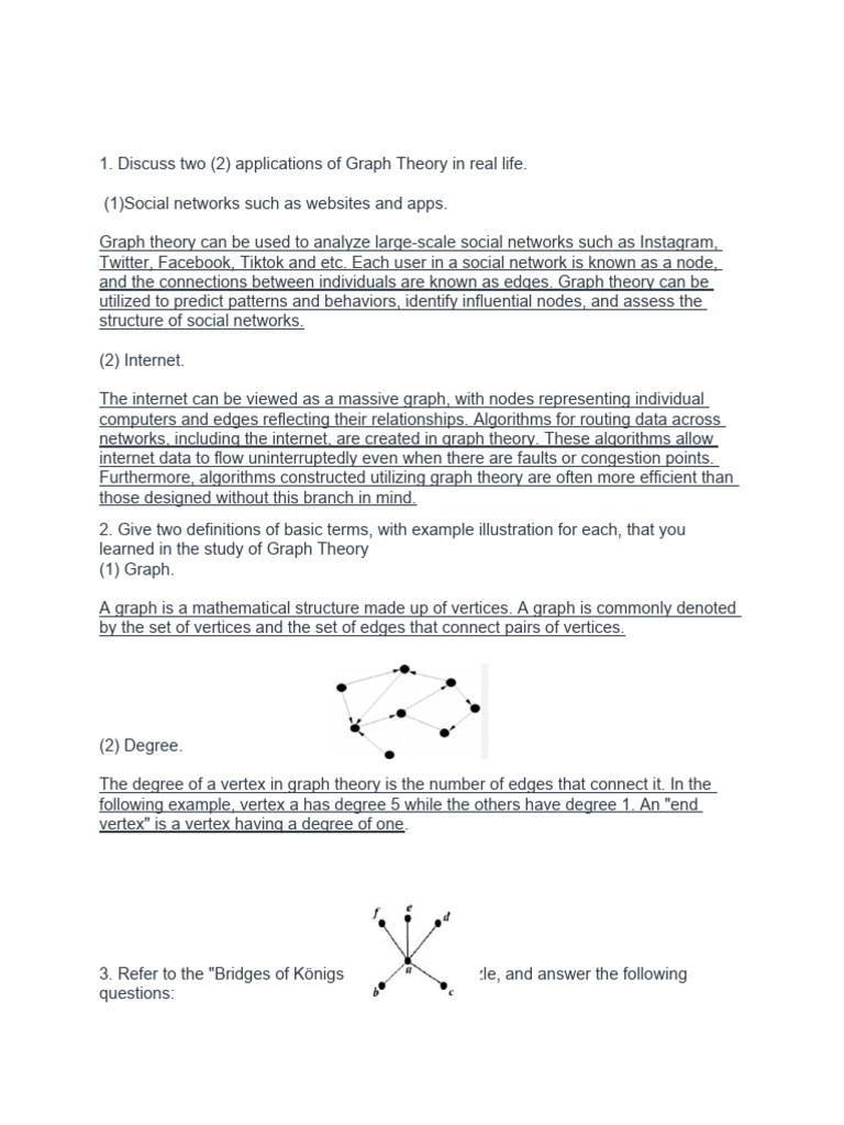 Student Engagement-Graph Theory | PDF