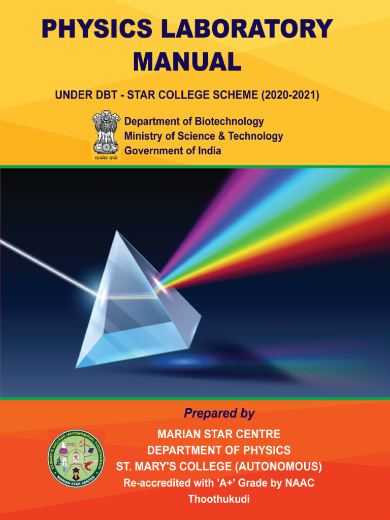 Physics Lab Manual | PDF | Bending | Viscosity