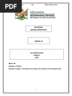 2025 Grade 9 Project | PDF | Nelson Mandela