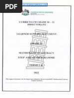 Math Lit Grade 12 Term 2 Assignment QP 2023 (Eng) | PDF | Area | Metrology