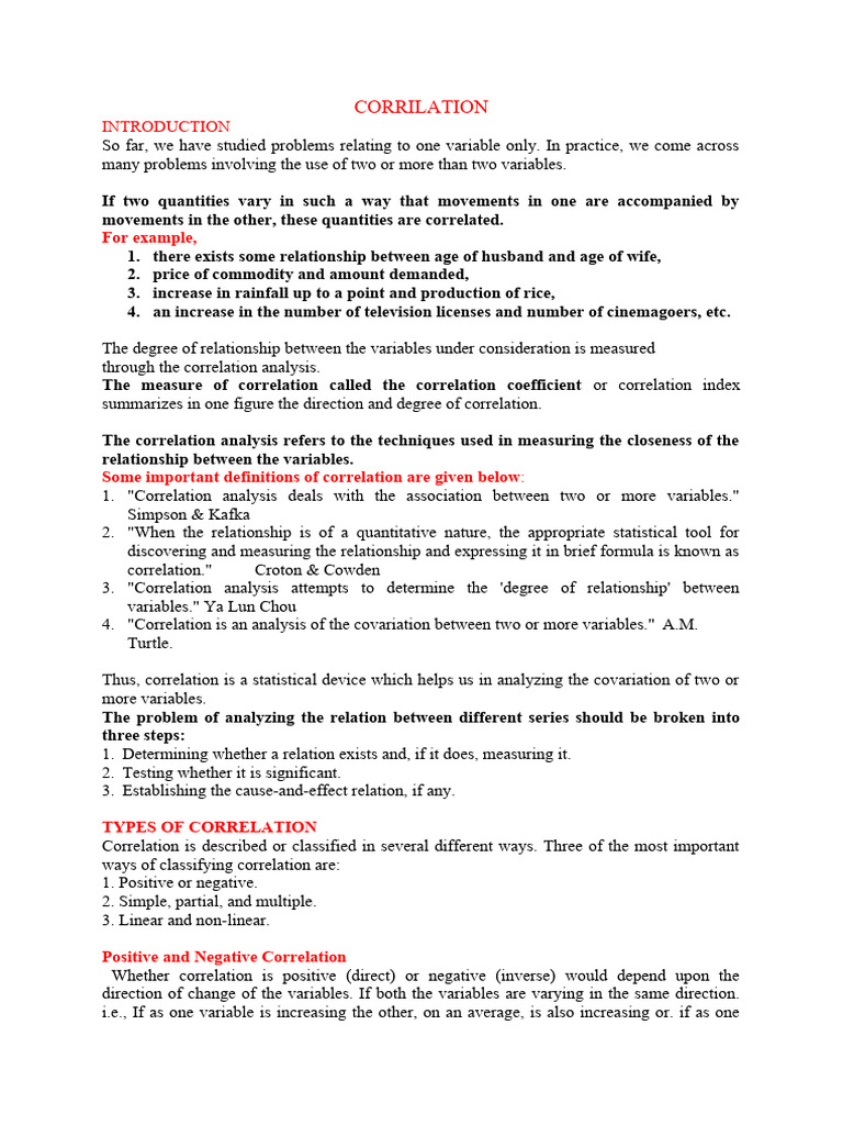 Unit 3 | PDF | Scatter Plot | Statistics