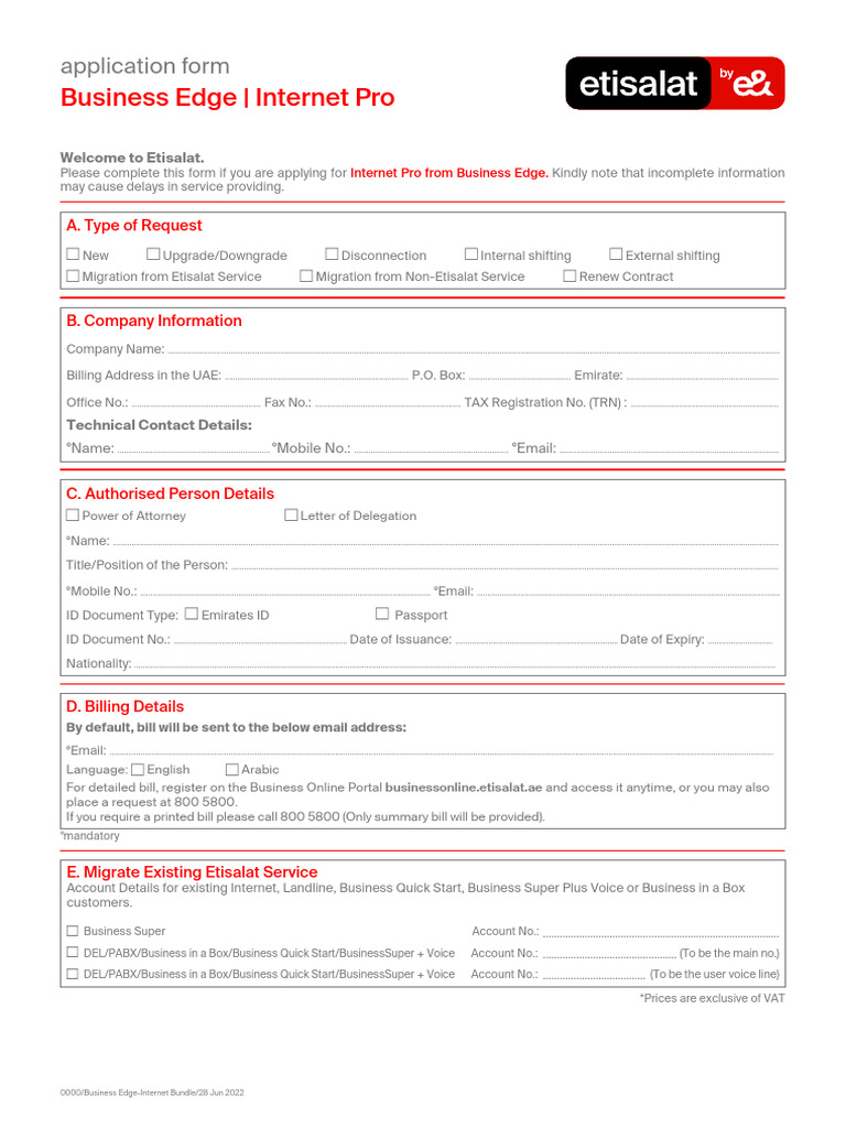 Business Edge - Internet Pro: Application Form | PDF | Internet | Cloud ...