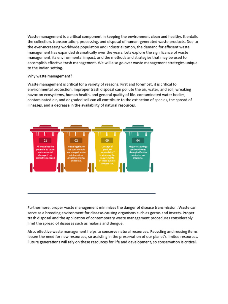 Waste Management | PDF | Waste Management | Waste
