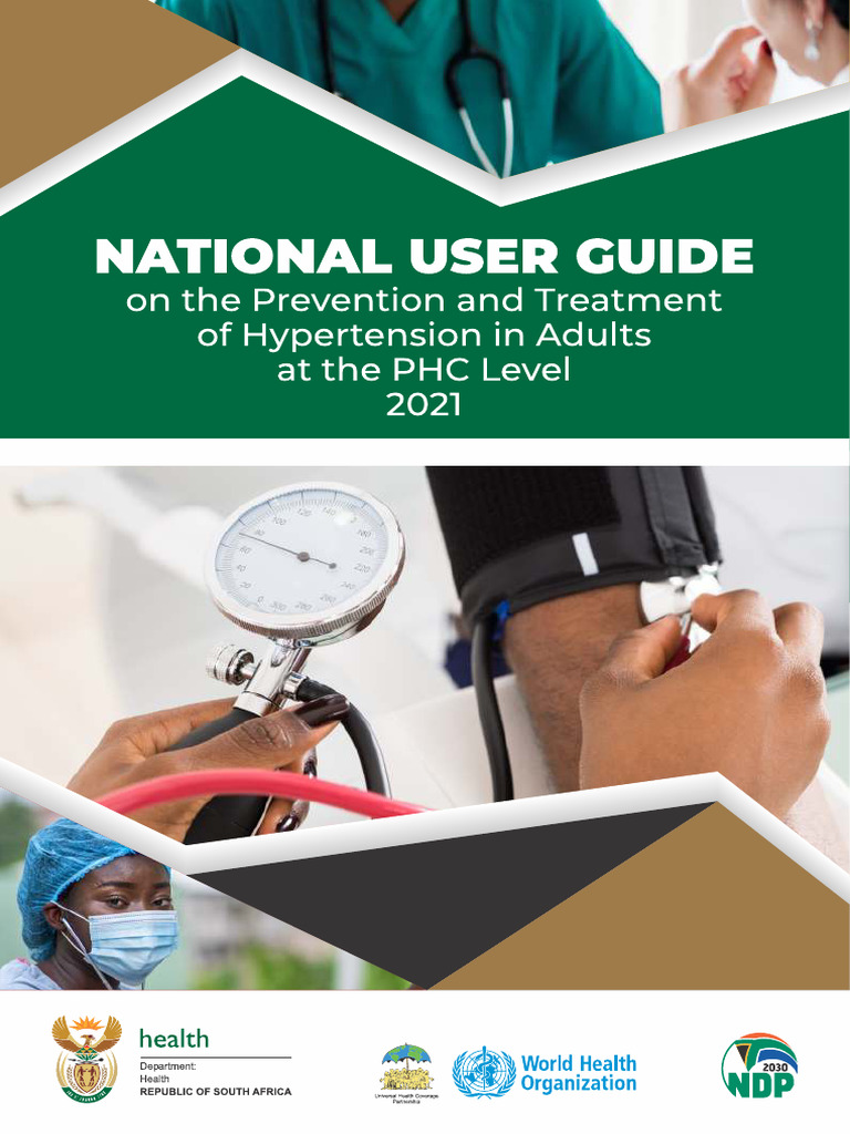 User Guide On The Prevention and Treatment of Hypertension in Adults at PHC Level 2021 | PDF ...