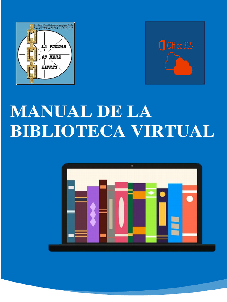 BIBLIOTECA VIRTUAL CHOTA - Manual | PDF | Libreria digital | Bibliotecas
