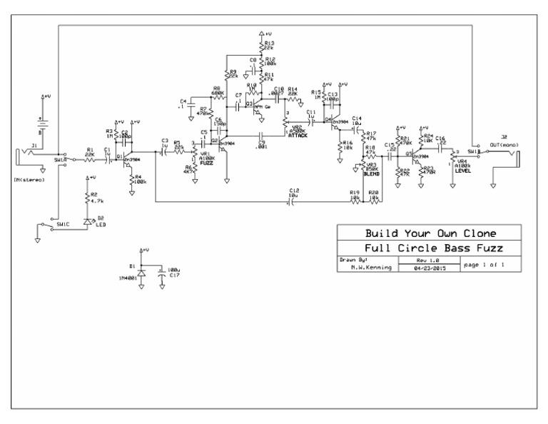 Full Circle Bass Fuzz (Elephant Gun) | PDF