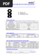 Indoor Riser (Mid-Span) Cable: Specifications | PDF | Green | Blue