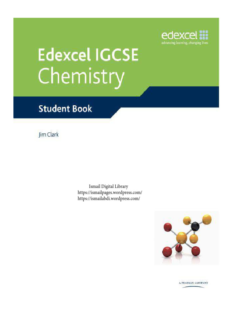Edexcel Chemistry Igcse Student Book | PDF