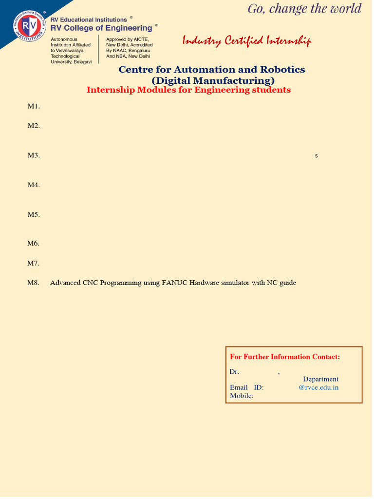 19 Robotics Internship Brochure Pdf