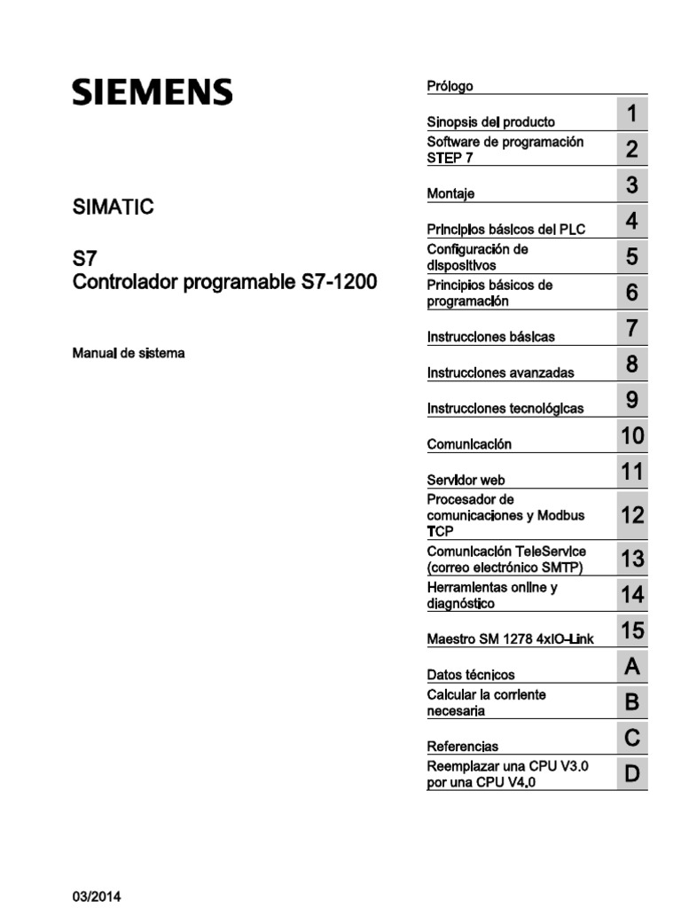 Manual PLC S7 1200 | PDF
