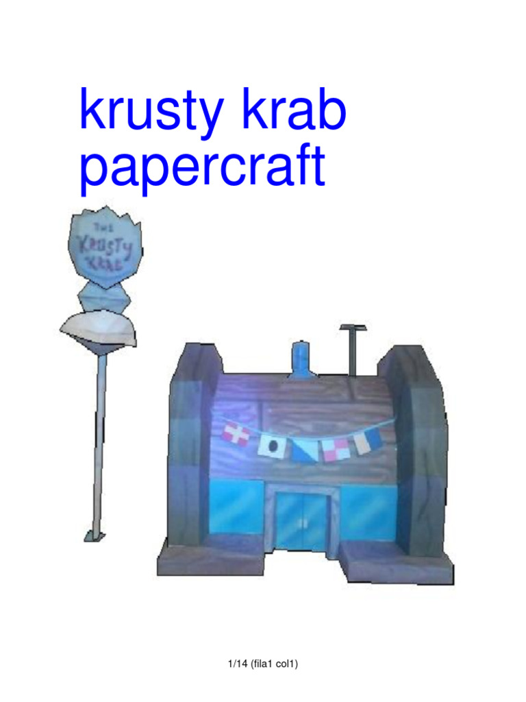 Krusty Krab | PDF