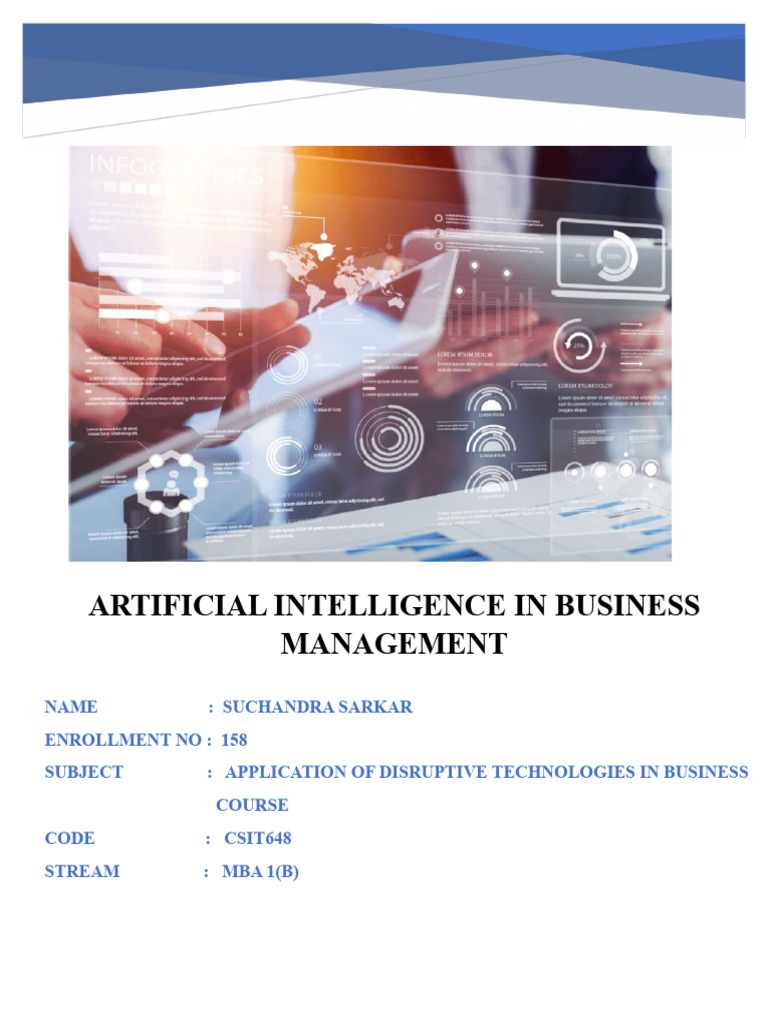 Artificial Intelligence in Business Management | PDF | Artificial ...