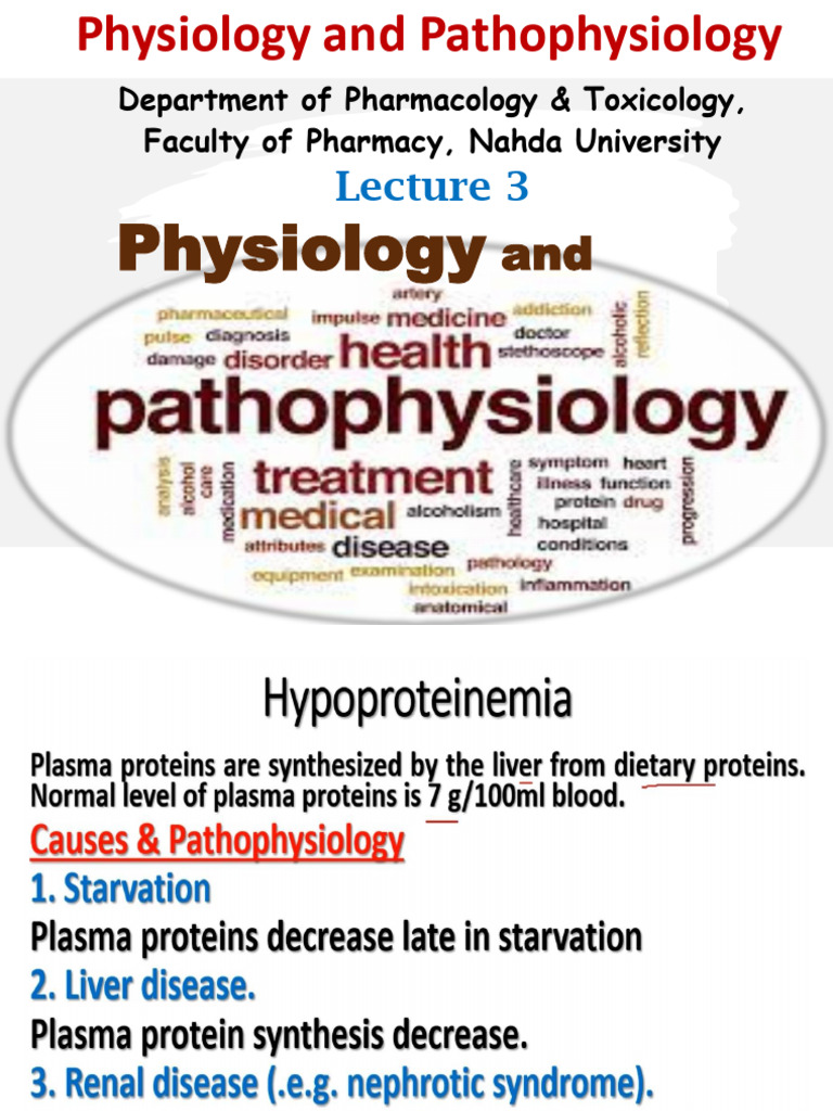Lecture 3 Blood Patho Lecture 4 (Pathophysiology of Circulatory System ...