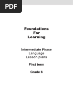 Grade 3 English Home Language Term 3 Teaching Plan | PDF | Phonics ...
