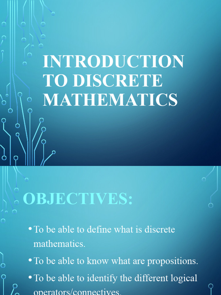 CS311 DMath Lesson1 Introduction | PDF | If And Only If | Logic CS311 DMath Lesson1 Introduction | PDF | If And Only If | Logic