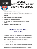 Maxillary Anatomy for Denture Design | PDF | Dentures | Tooth