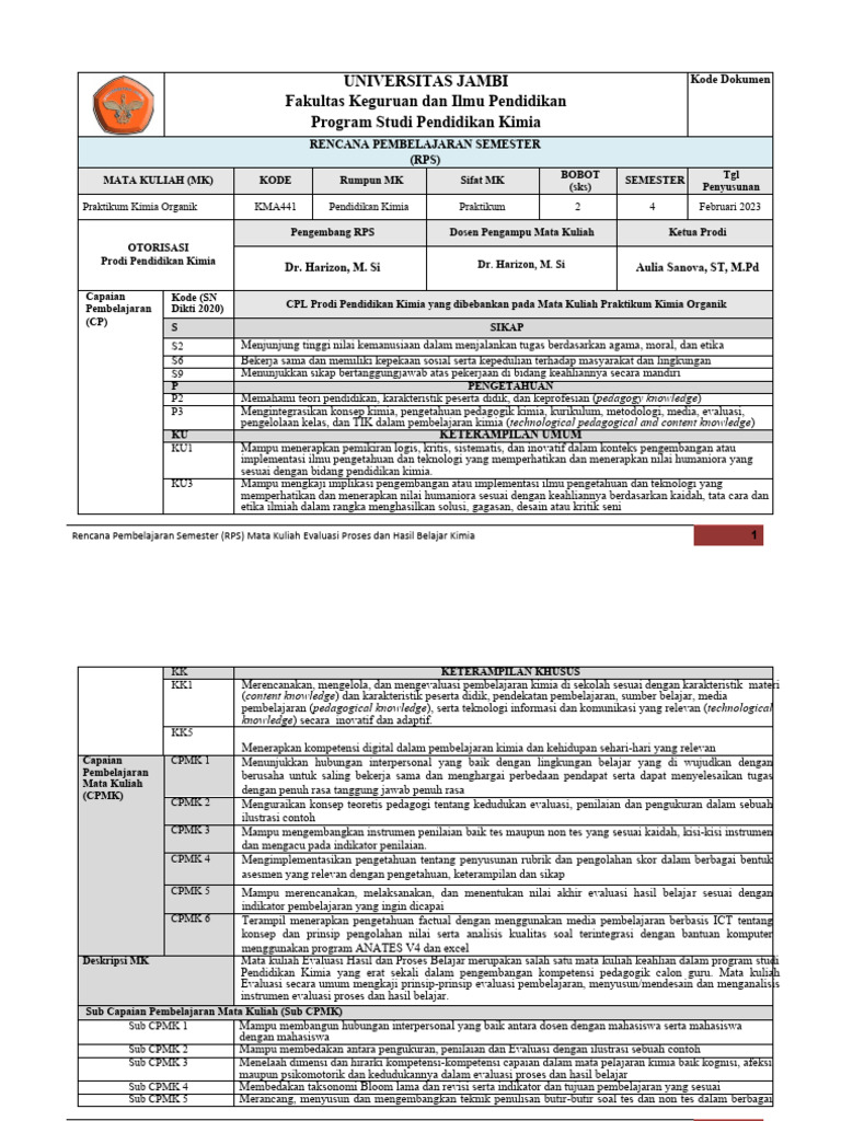 Rps Ephb Cs PJBL Fix | PDF | Teknologi & Rekayasa