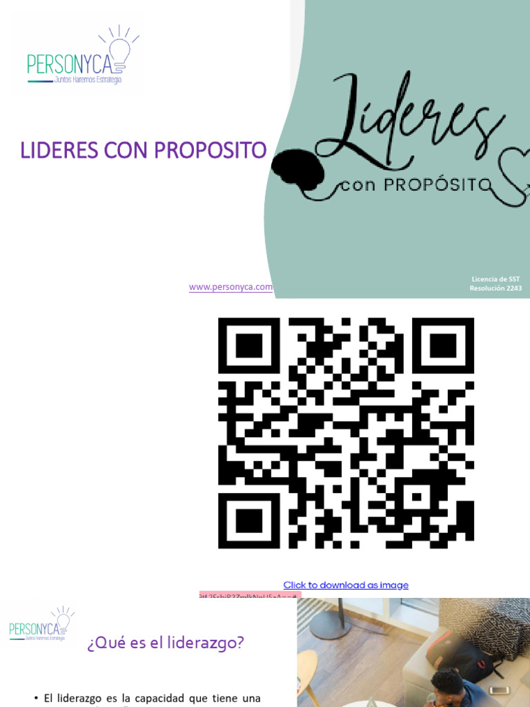 Líderes Con Proposito-Sesión 1 | PDF | Liderazgo | Ciencias del ...