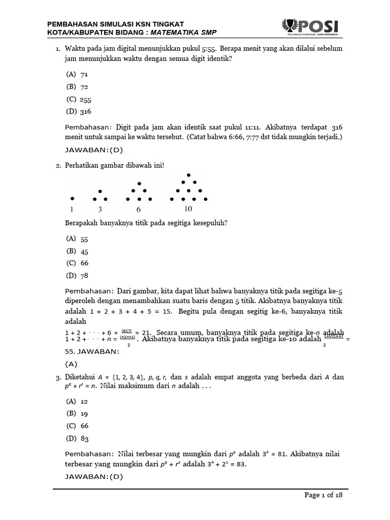 Simulasi Osk | PDF | Metode & Bahan Ajar