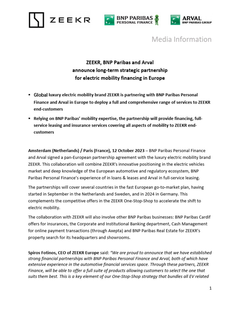 English | PDF | Bnp Paribas | Service Industries