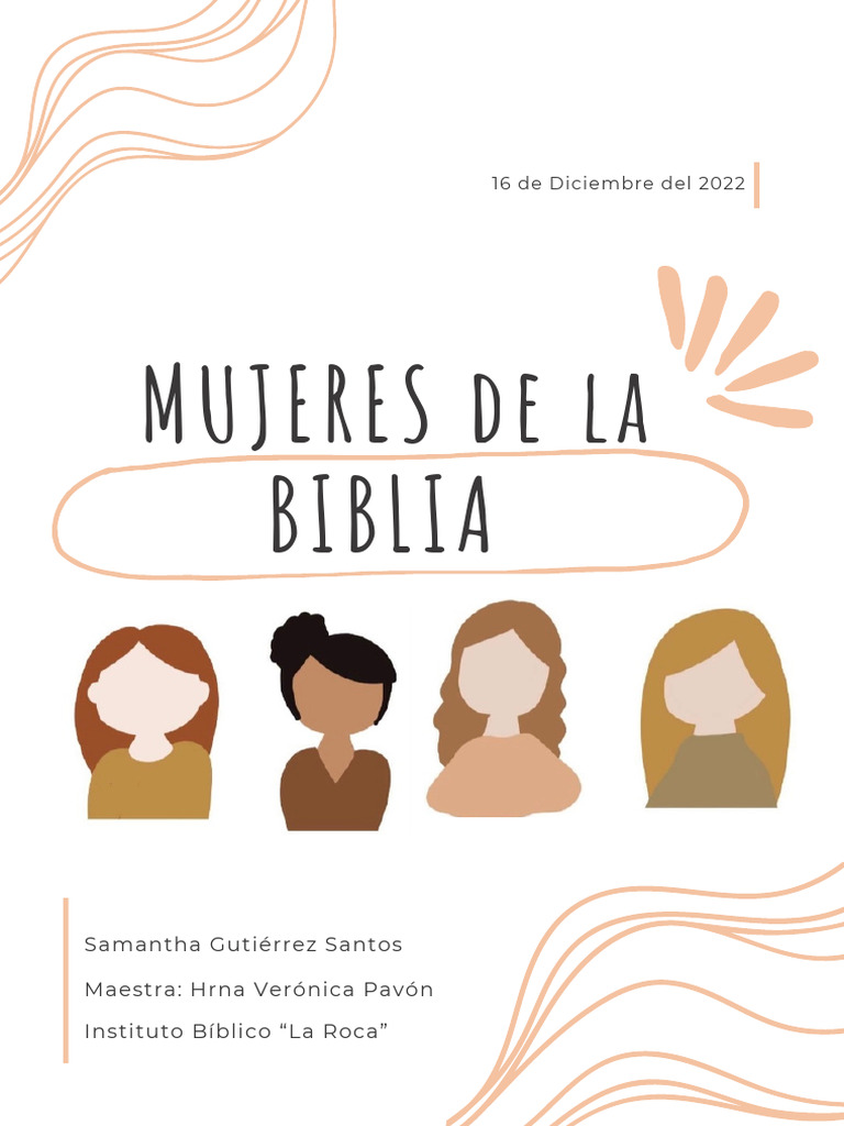 Mujeres Ejemplares en la Biblia | PDF | Sarah | Víspera