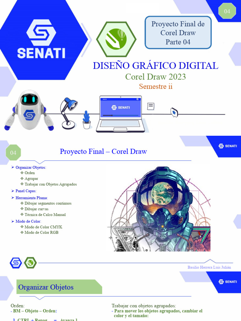 Proyecto Final - CorelDraw 5 Parte | PDF | Color | Modelo de color Rgb