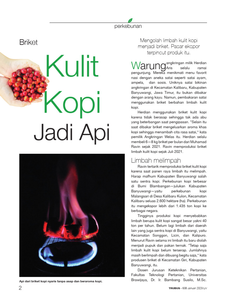 10 - 01 Limbah Kopi | PDF
