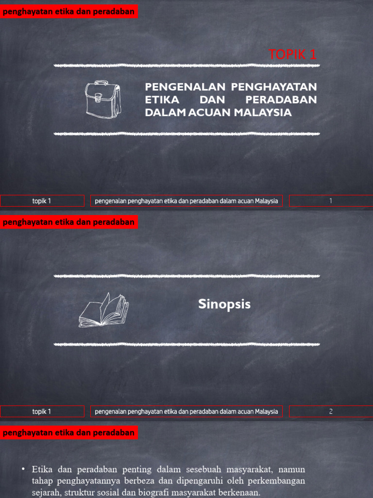 Penghayatan Etika dan Peradaban Malaysia | PDF